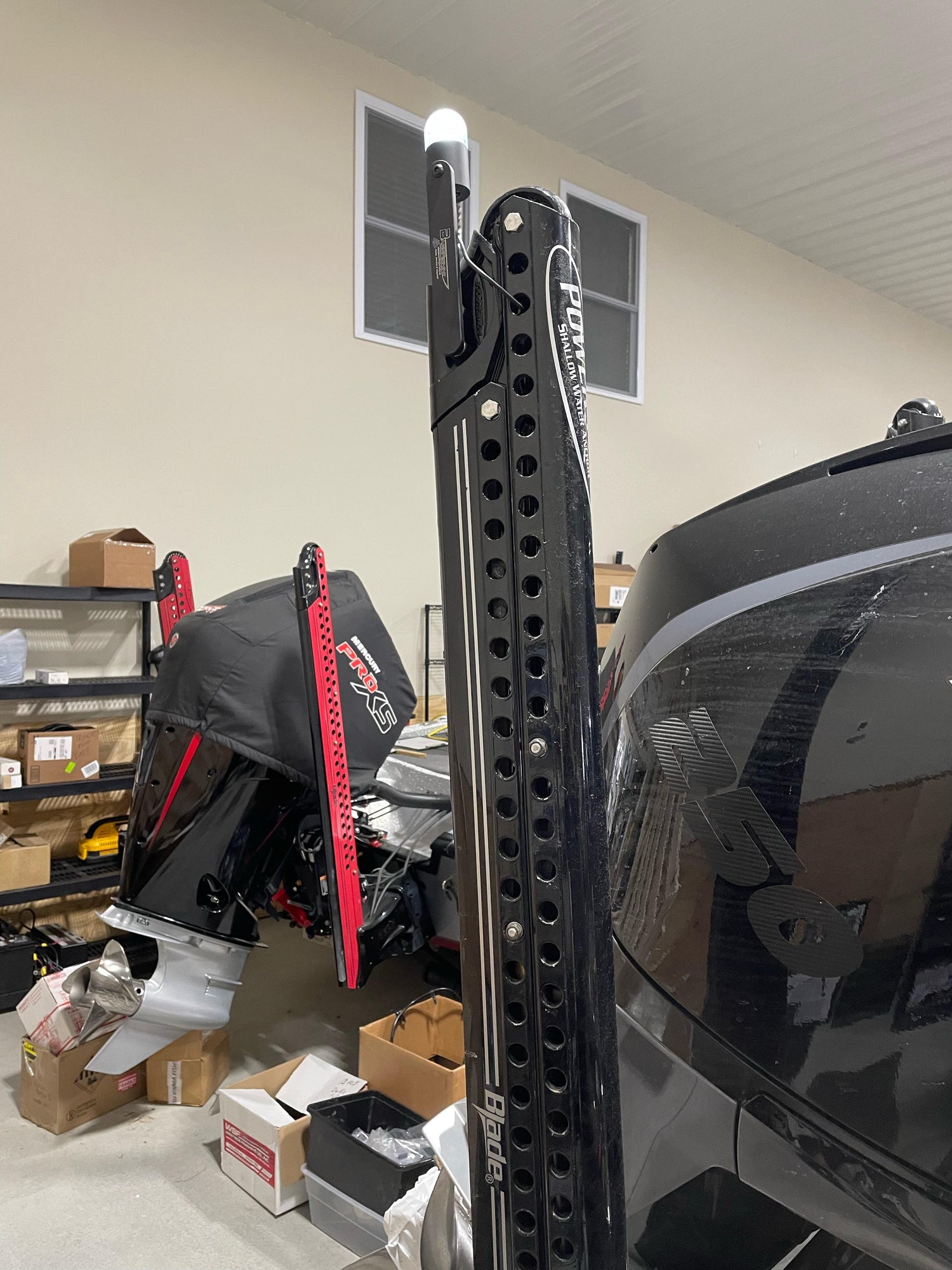 BFE LED Shallow Water Anchor Light for Power Pole, Minn Kota Raptor, a ...